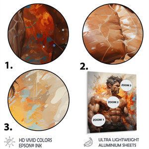 Winston Porter Bodybuilding The Flex - Aerobic & Bodybuilding Metal Art ...