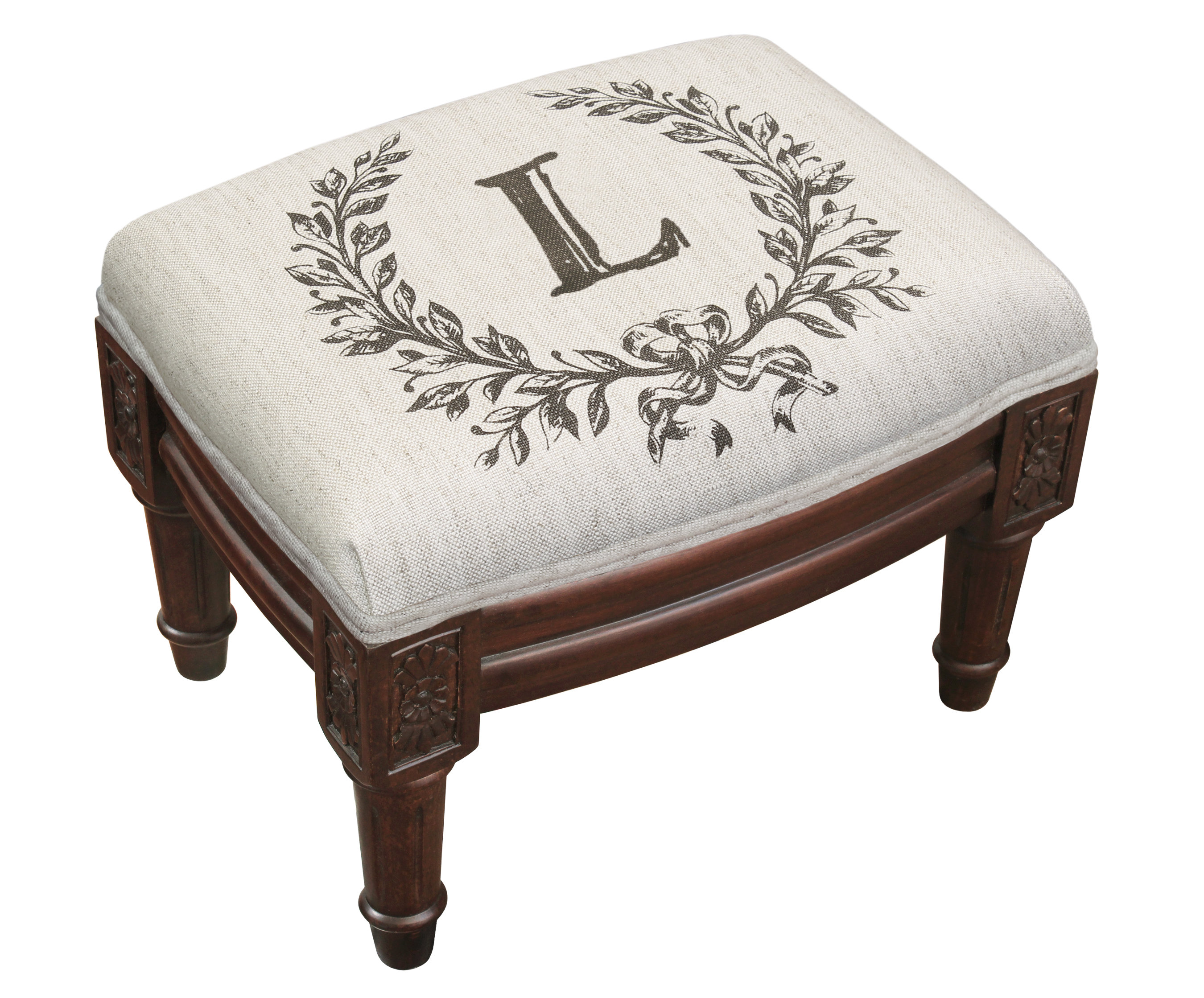 Bloomsbury Market Bevard Solid Wood Accent Stool | Wayfair