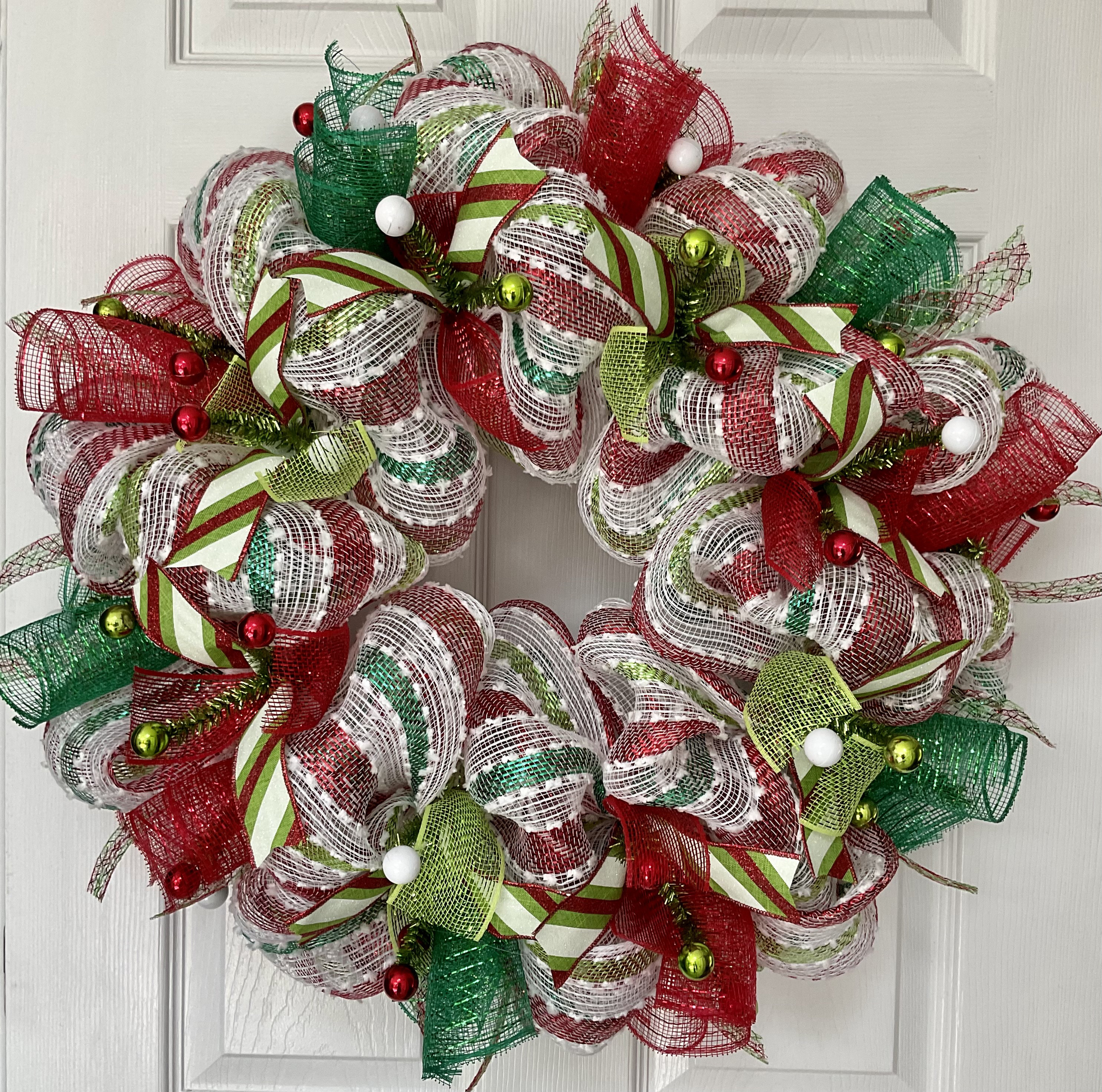 The Holiday Aisle® Decorative handmade mesh Merry Christmas et ...