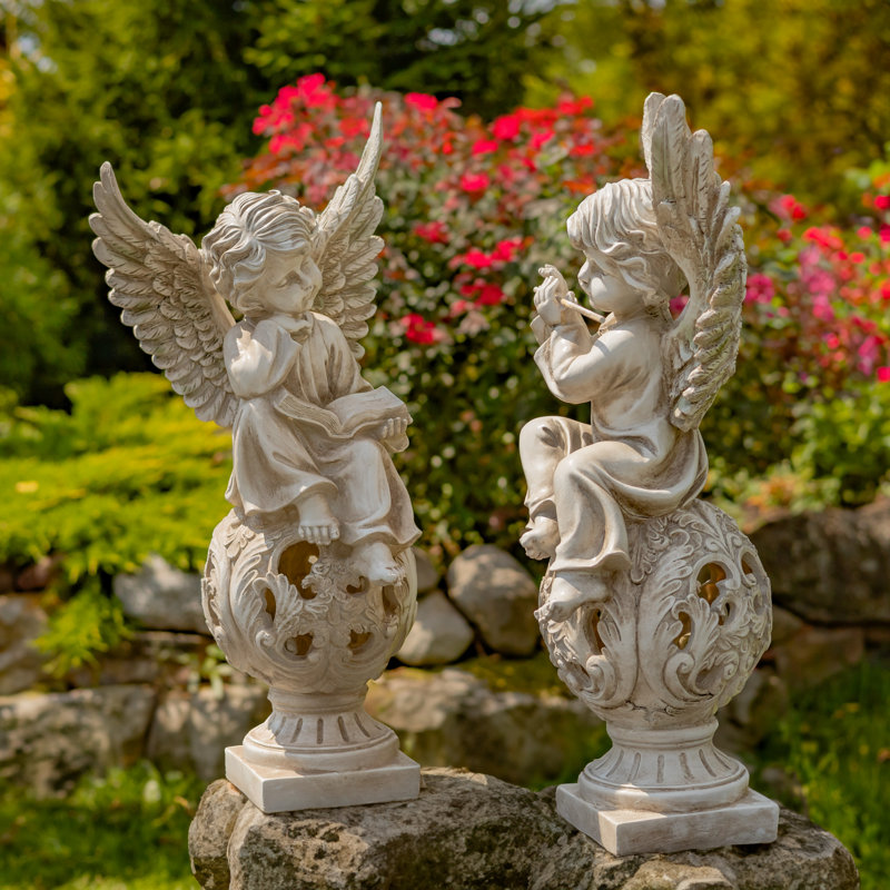 Trinx Kaleinani Greek & Roman Water Resistant Iron Garden Statue | Wayfair