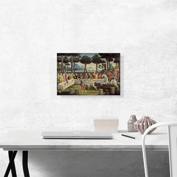 ARTCANVAS " The Story Of Nastagio Degli Onesti III 1483 " by Sandro ...