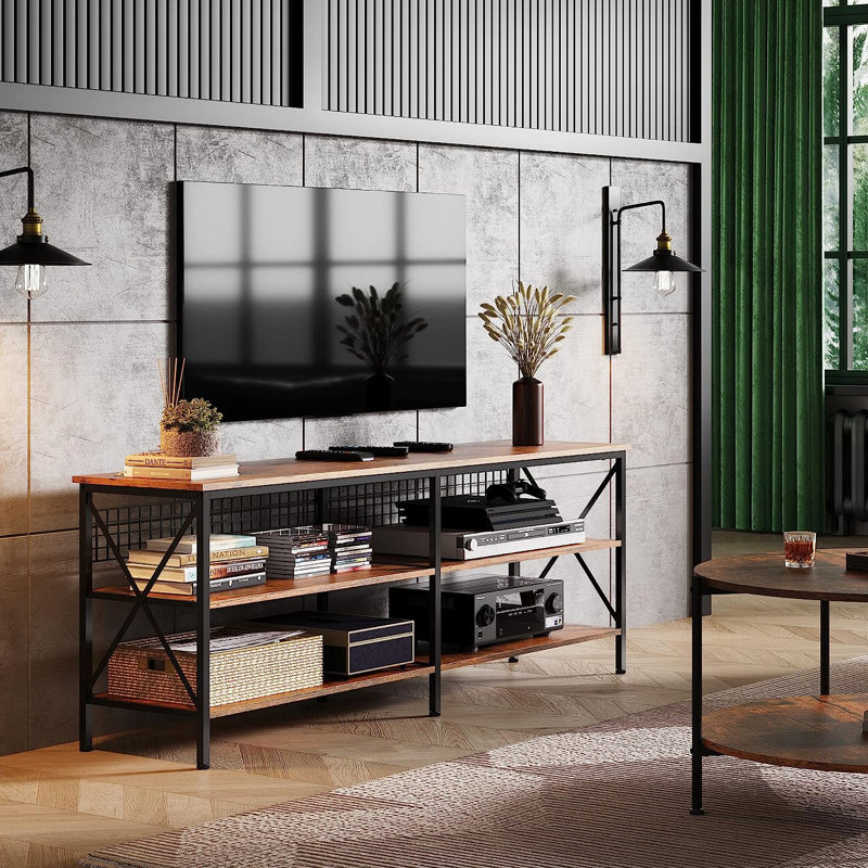 17 Stories Wilba 63'' W Storage Credenza | Wayfair