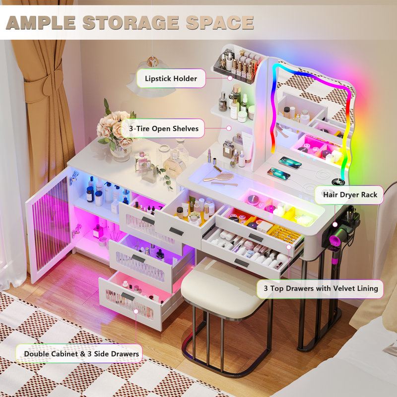 Mercer41 Lerenzo Vanity | Wayfair