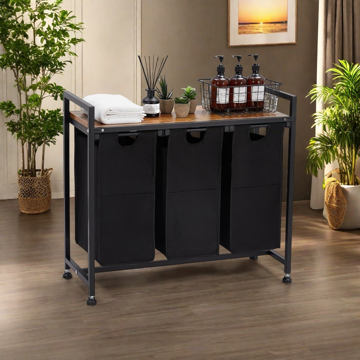 Espiron Optimum Laundry Hamper, Laundry Basket Organizer Laundry Sorter ...