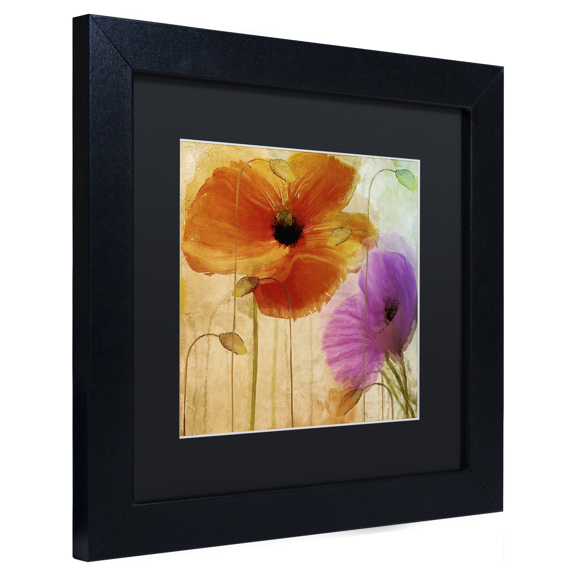 Lark Manor™ Jadaya 'Penchant for Poppies II' by Color Bakery Framed ...
