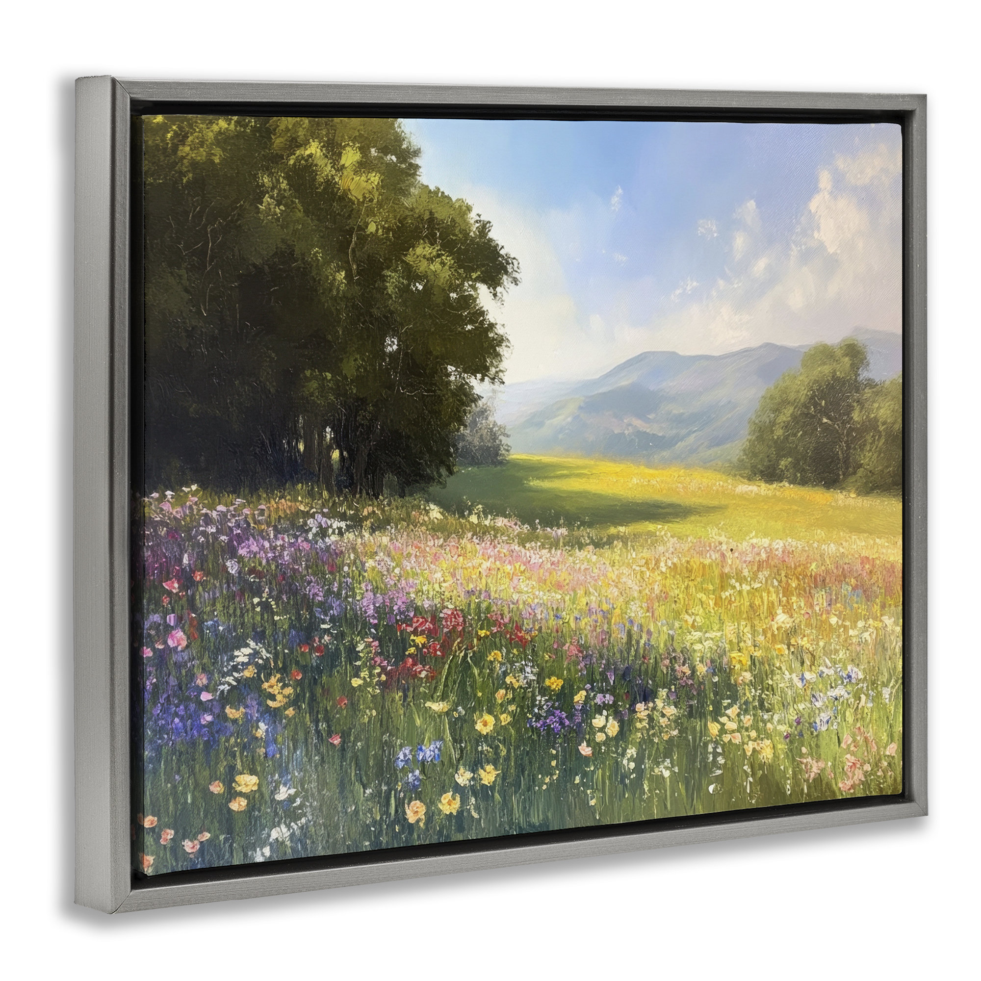 Union Rustic Serene Meadow Dream Floating Frame, design by Petal Prints ...