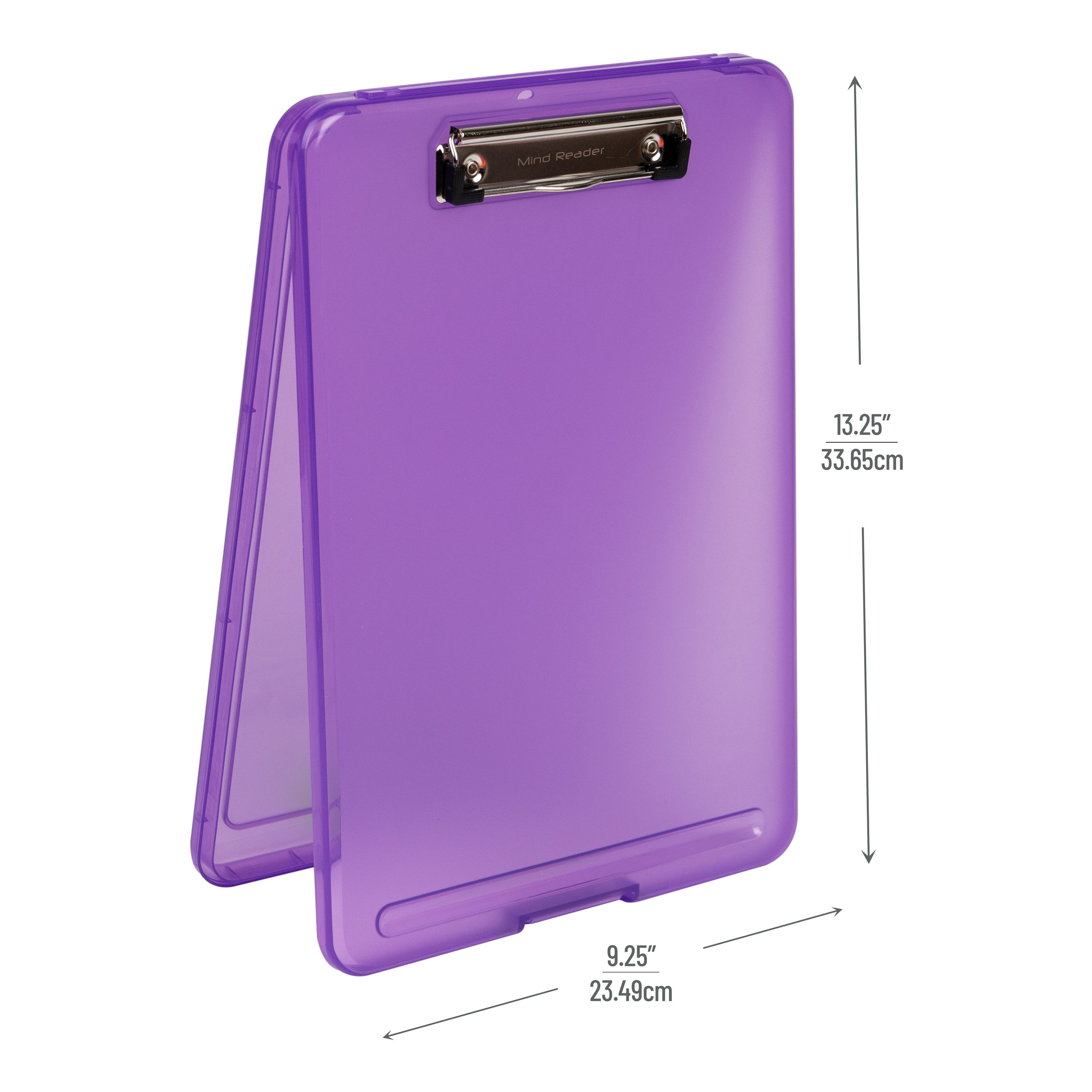 Mind Reader Clipboard with Storage, Teacher, Nursing Clipboard, Plastic ...