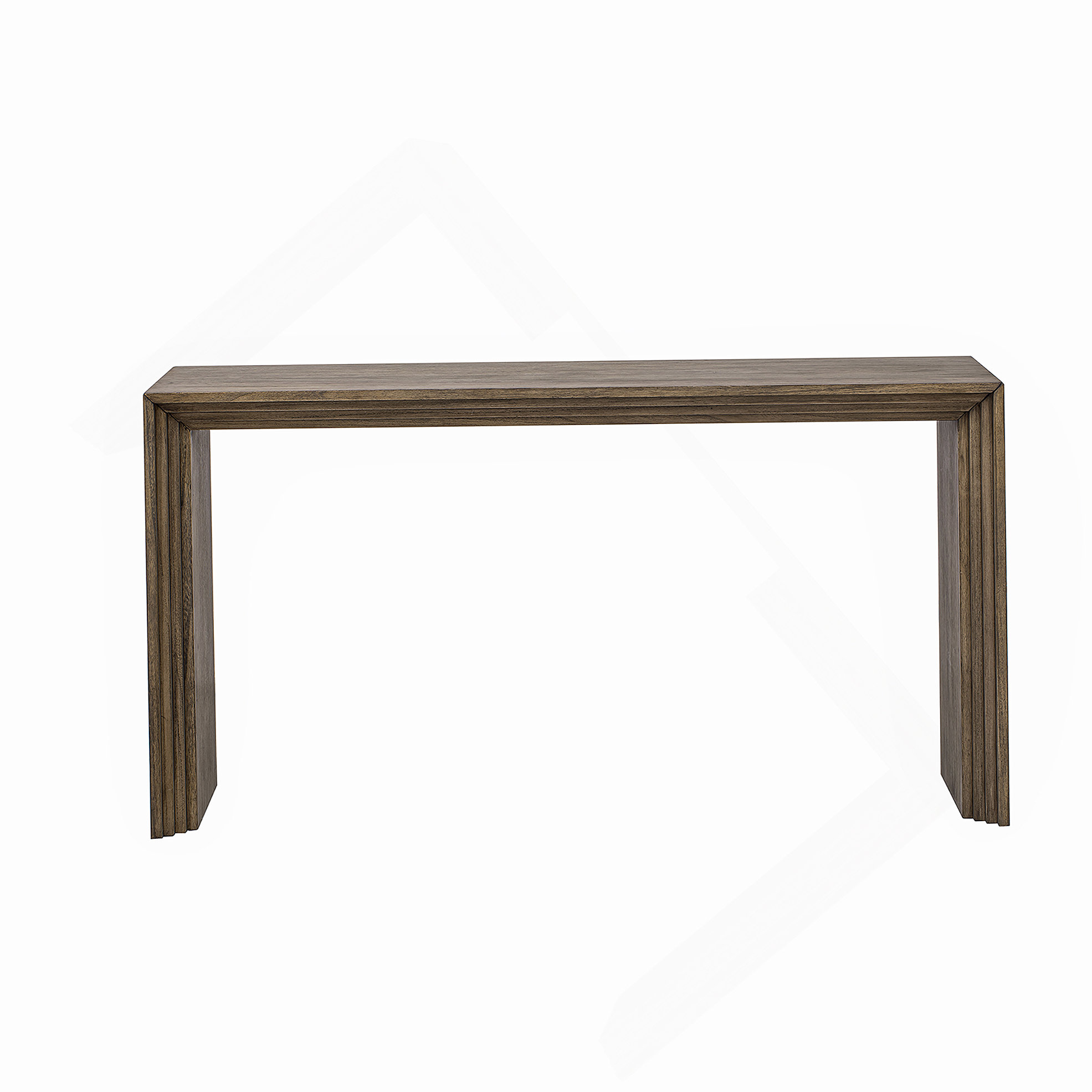 Red Barrel Studio® Modern Style Console Table made of Paulownia Solid ...