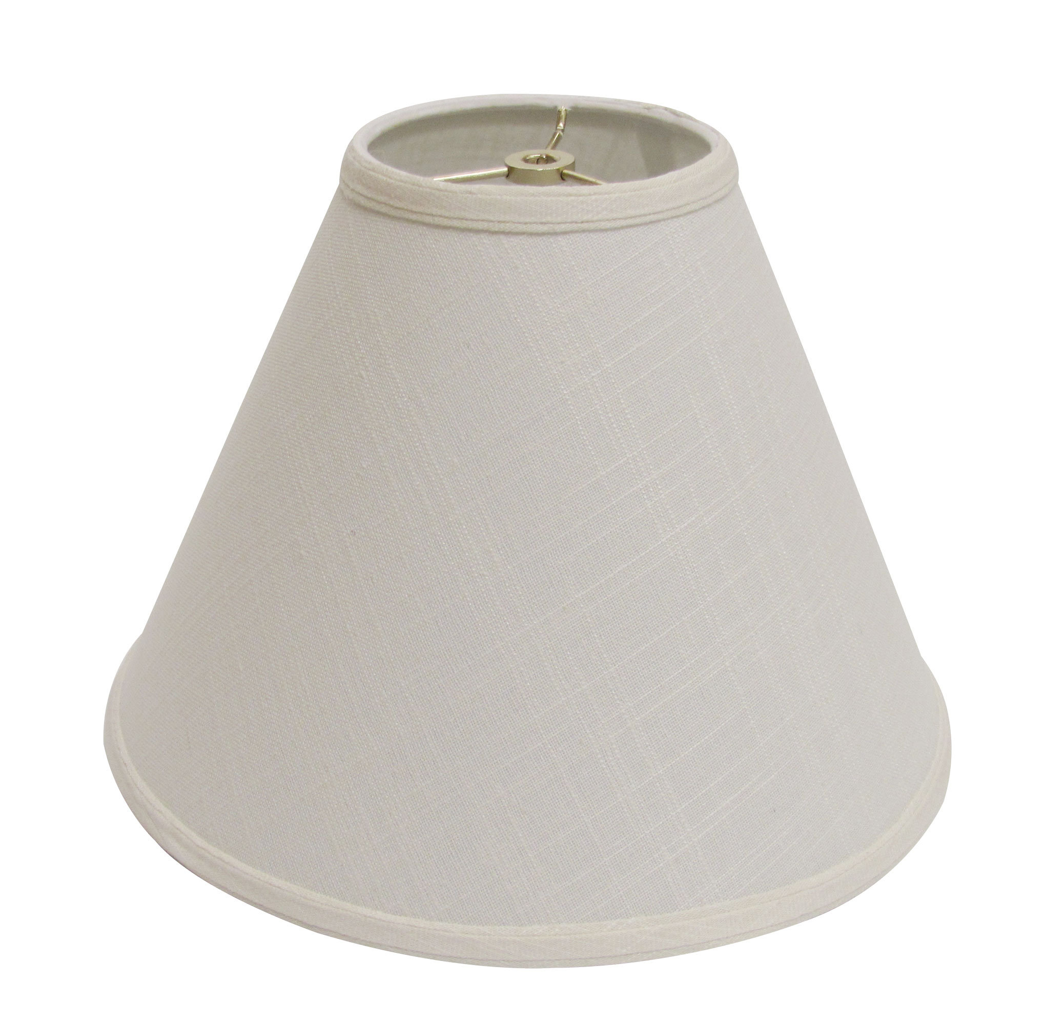 Winston Porter Deep Cone Hardback FabricLampshade with Washer Fitter ...