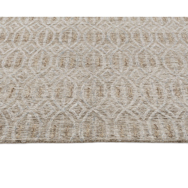 Bungalow Rose Hand Tufted Wool Palm Rug & Reviews | Wayfair
