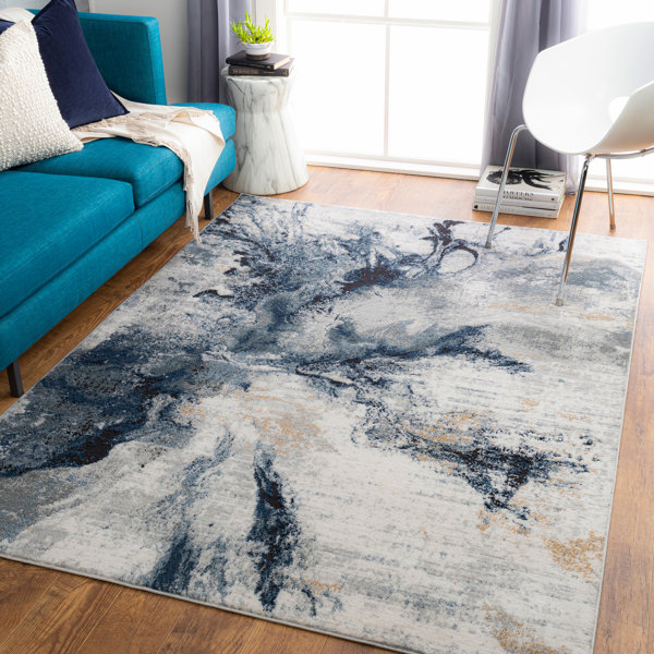 Mercury Row Abstract Machine Woven Area Rug & Reviews | Wayfair.co.uk