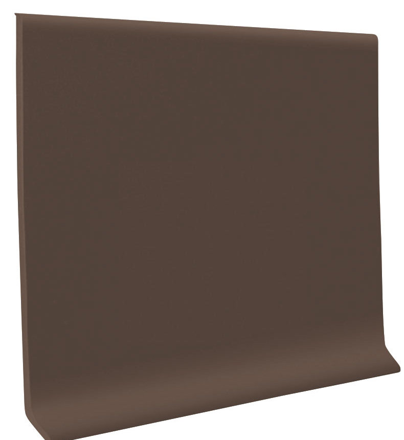 ROPPE Thermoplastic Rubber 0.13" Thick x 48" Wide x 4" Length Wall Base ...