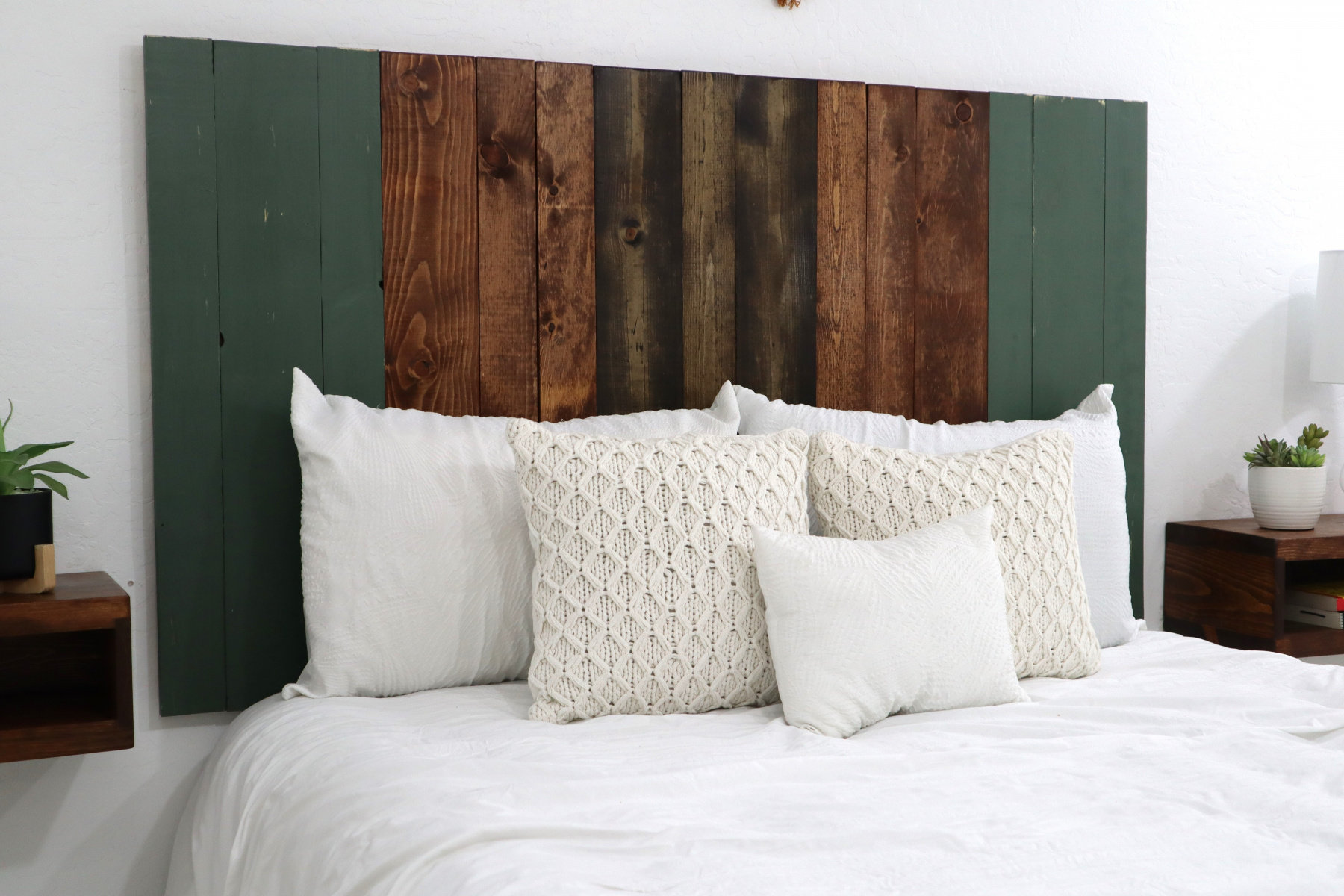 Loon Peak® Edsell Solid Wood Panel Headboards Mounts on Wall | Wayfair