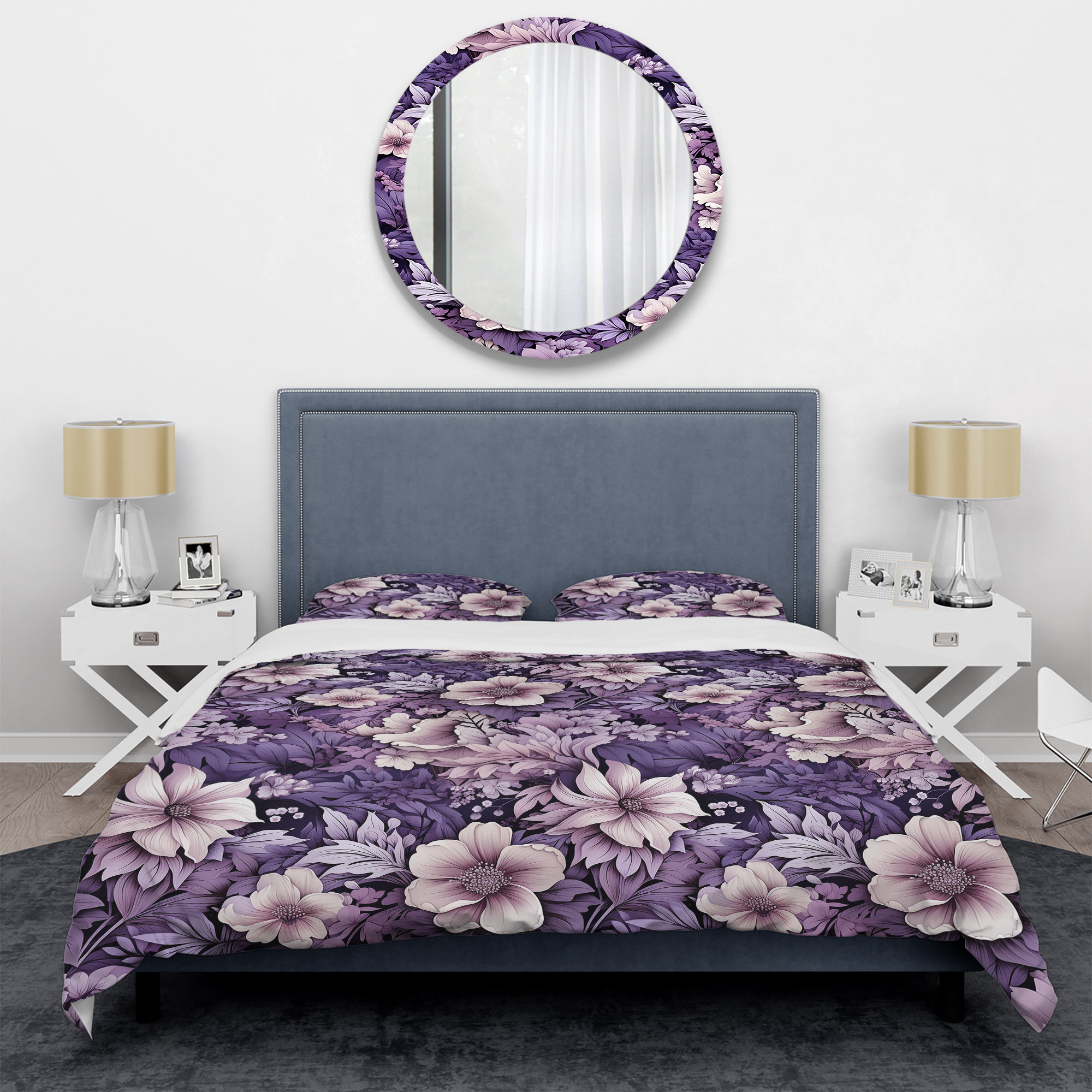 Design Art Eerie Elegance Moody Patterns Bedding | Wayfair