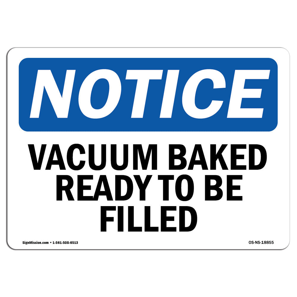 SignMission Vacuum Baked Ready to Be Filled Sign | Wayfair