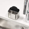 iDesign Forma Stainless Steel Sponge Holder & Reviews | Wayfair