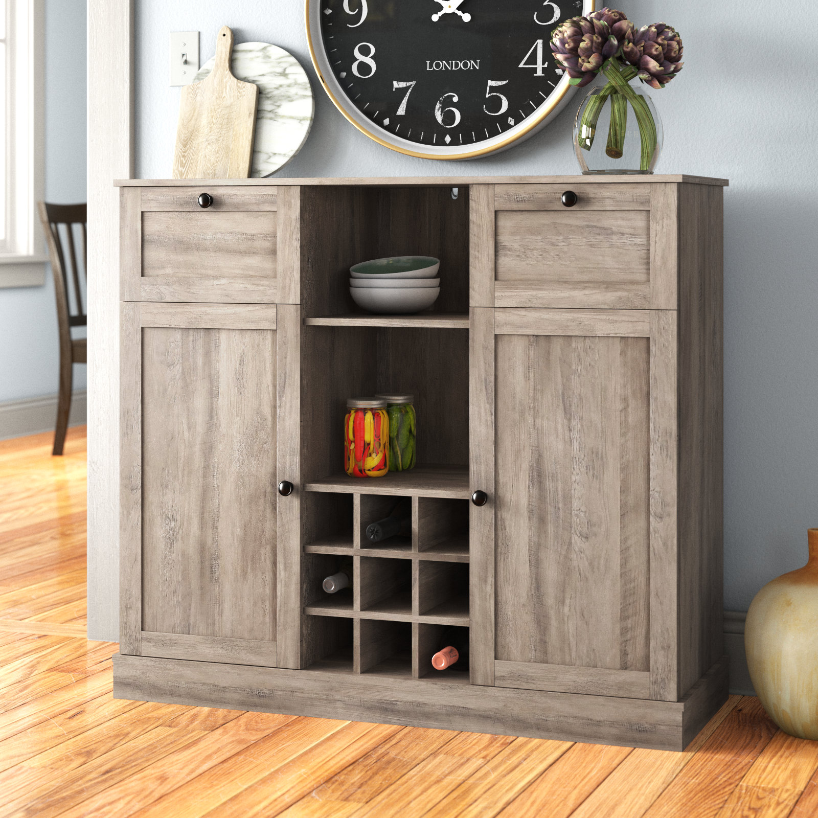 Lark Manor Alenson Bar Cabinet & Reviews - Wayfair Canada