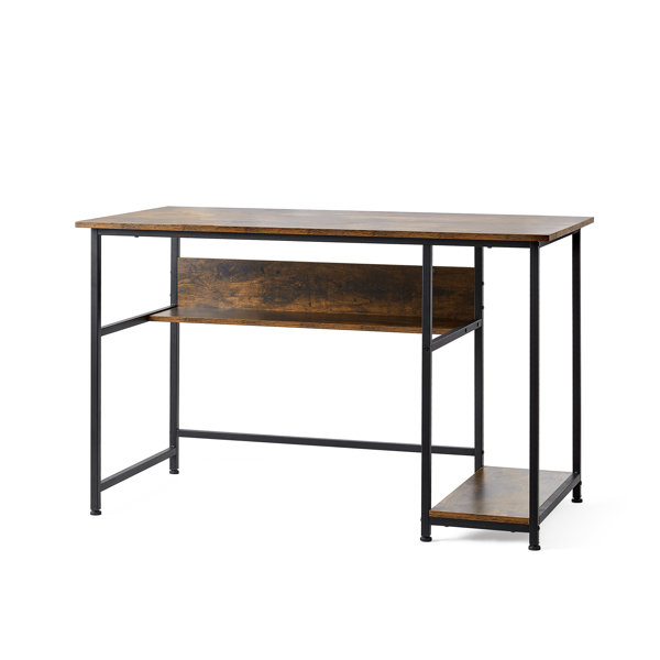 DormCo Suprima® Darkwood Computer Tower Storage Desk | Wayfair