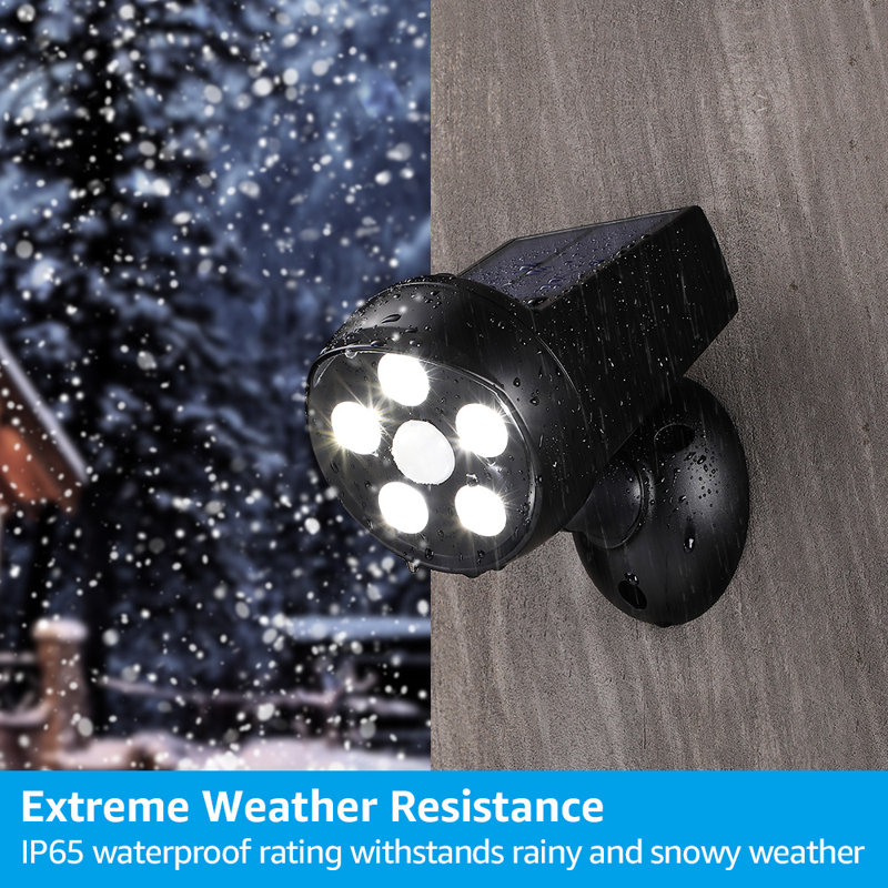 TORCHSTAR LED Solar Security Light Dusk to Dawn Motion Sensor Wall ...