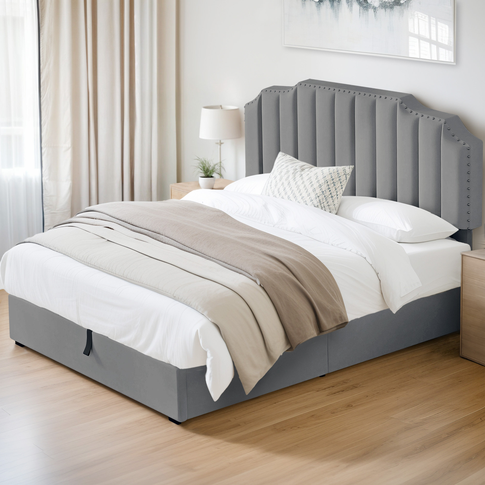 Red Barrel Studio® Meshea Bed | Wayfair