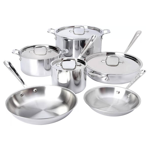 Cuisinart Professional Series 13 Piece Stainless Steel Cookware Set ...