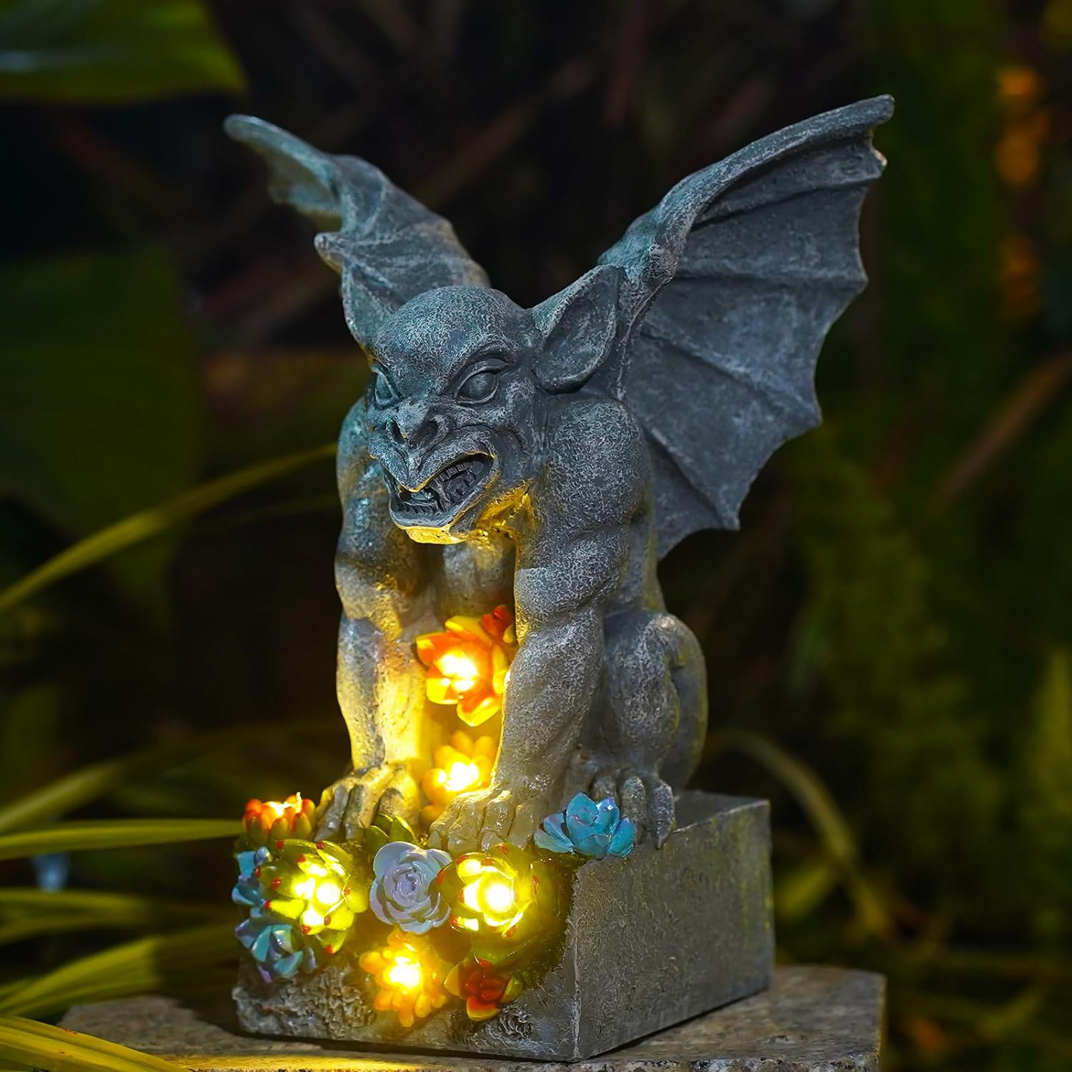 Trinx Gothic Decor Sentinel Gargoyle Statues: Cathedral Religious ...