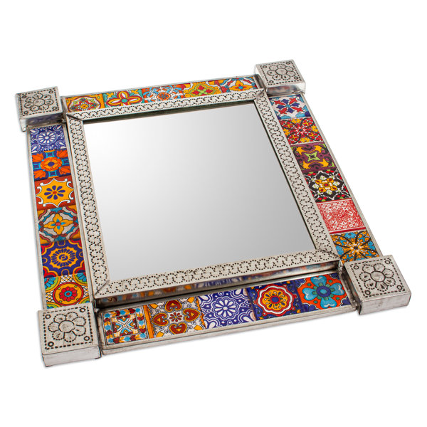 Bungalow Rose Karess Rectangle Wall Mirror | Wayfair