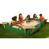 Sandlock Sandboxes 10' Rectangular Sandbox with Cover & Reviews | Wayfair