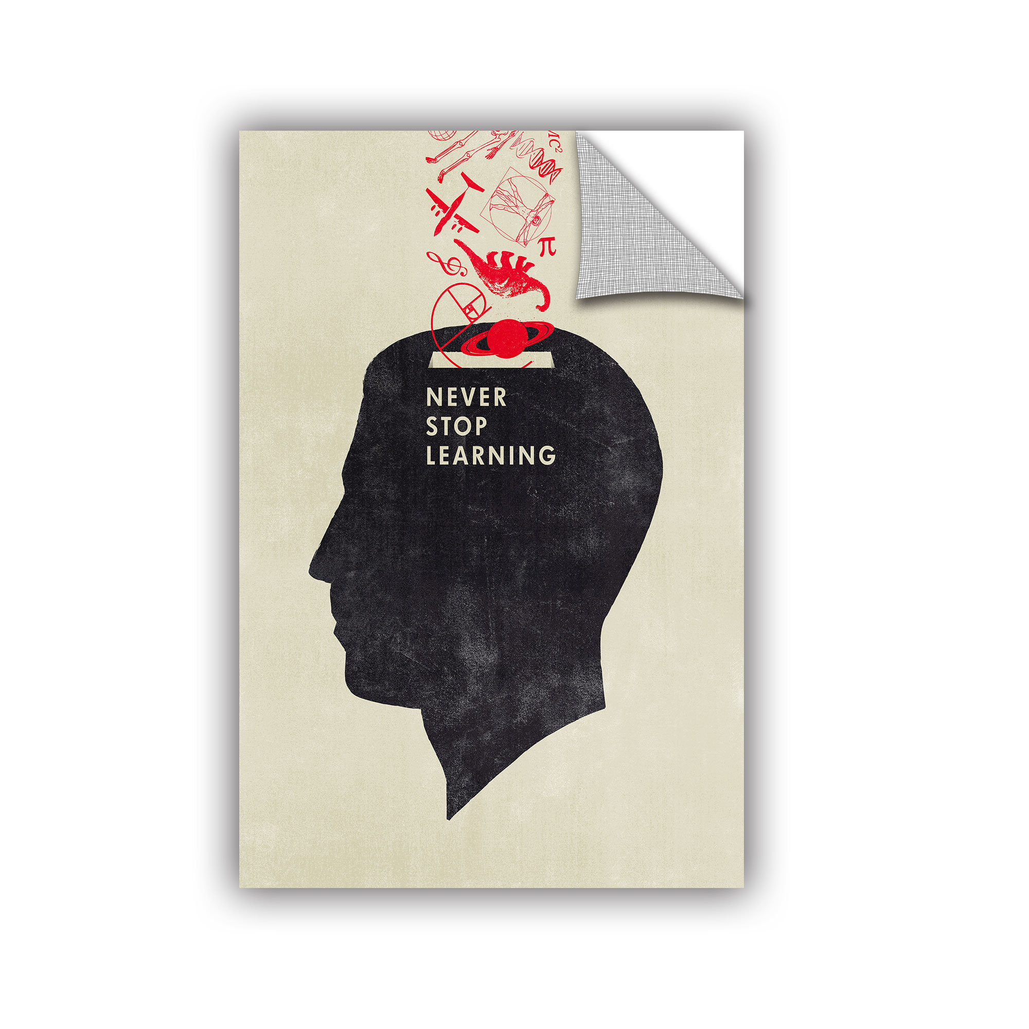 ArtWall Never Stop Learning Wall Decal - Wayfair Canada