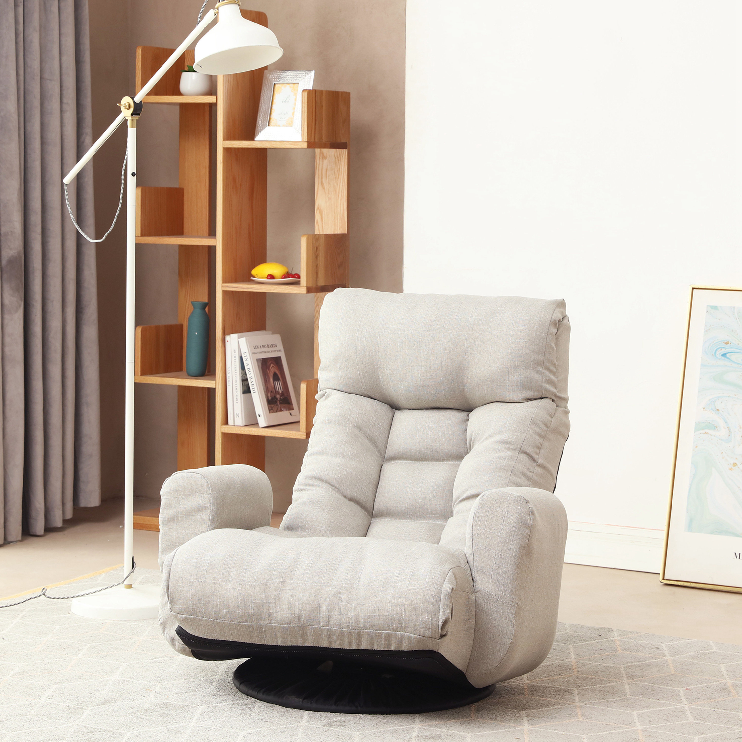 Ebern Designs 360 Degree Rotatable Sofa Chair | Wayfair