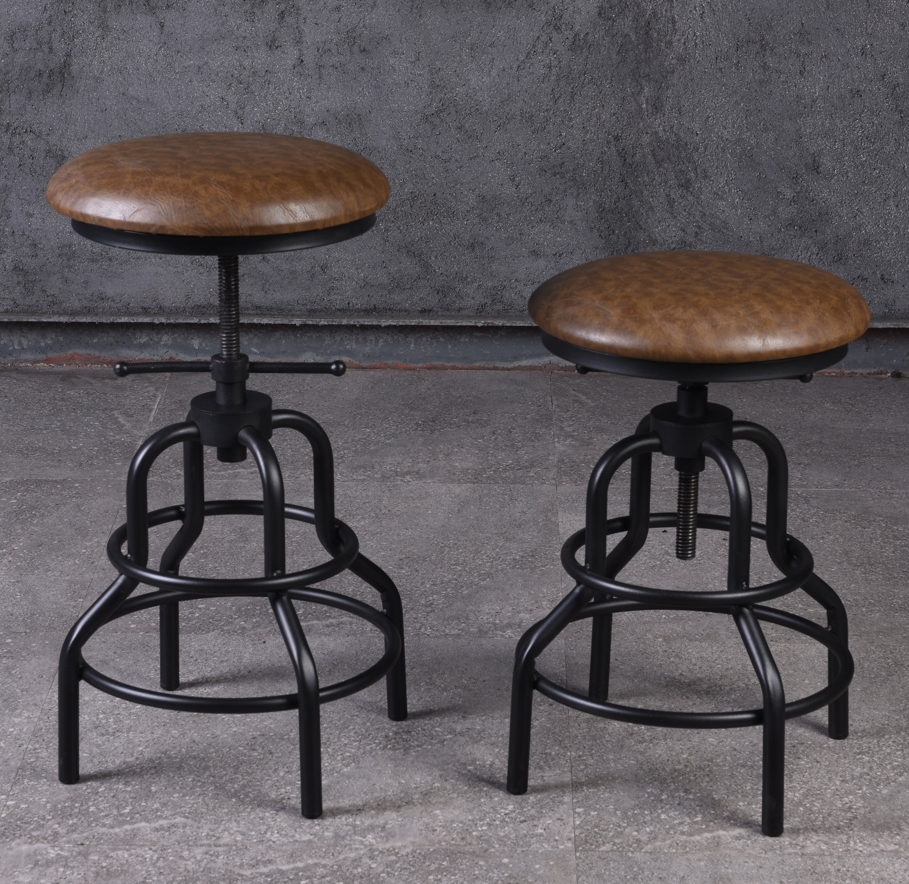 Williston Forge Industrial Vintage Adriam,Kitchen Counter Height ...