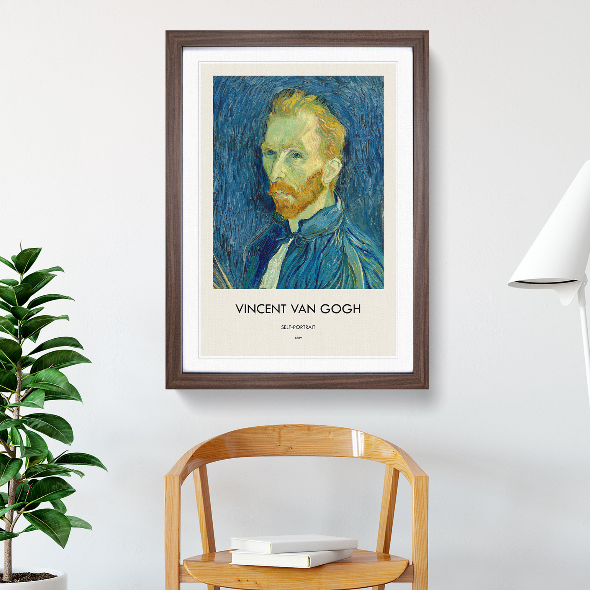 East Urban Home Self Portrait Vol.1 by Vincent Van Gogh - Picture Frame ...