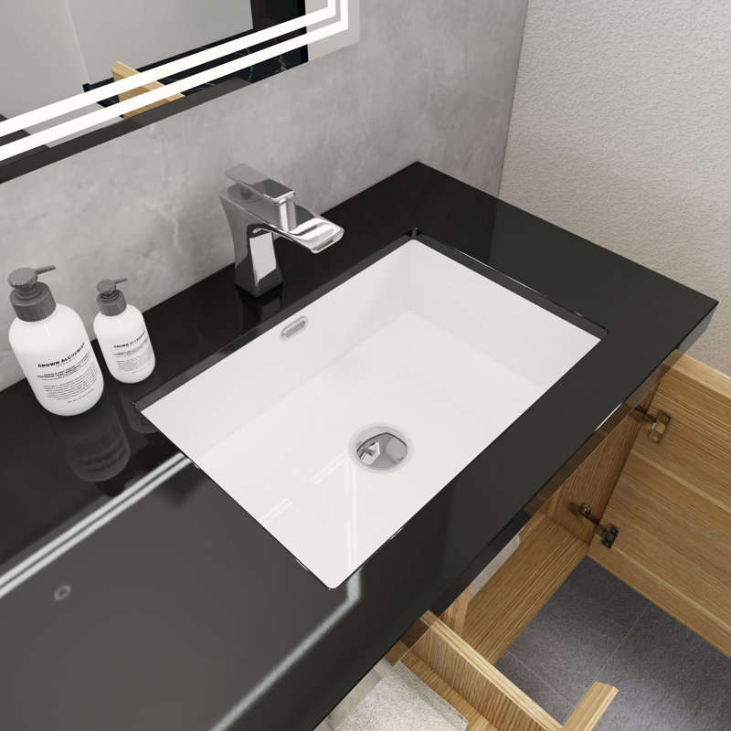 Ivy Bronx Castin 60" Wall-Mounted Single Right Sink Bathroom Vanity Set ...