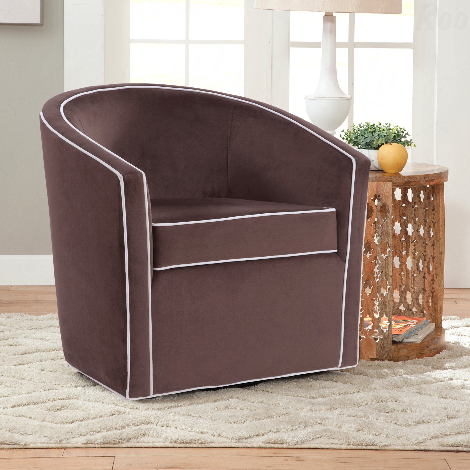 Latitude Run® For Cozy Living Rooms Rotatable Function Chair | Wayfair