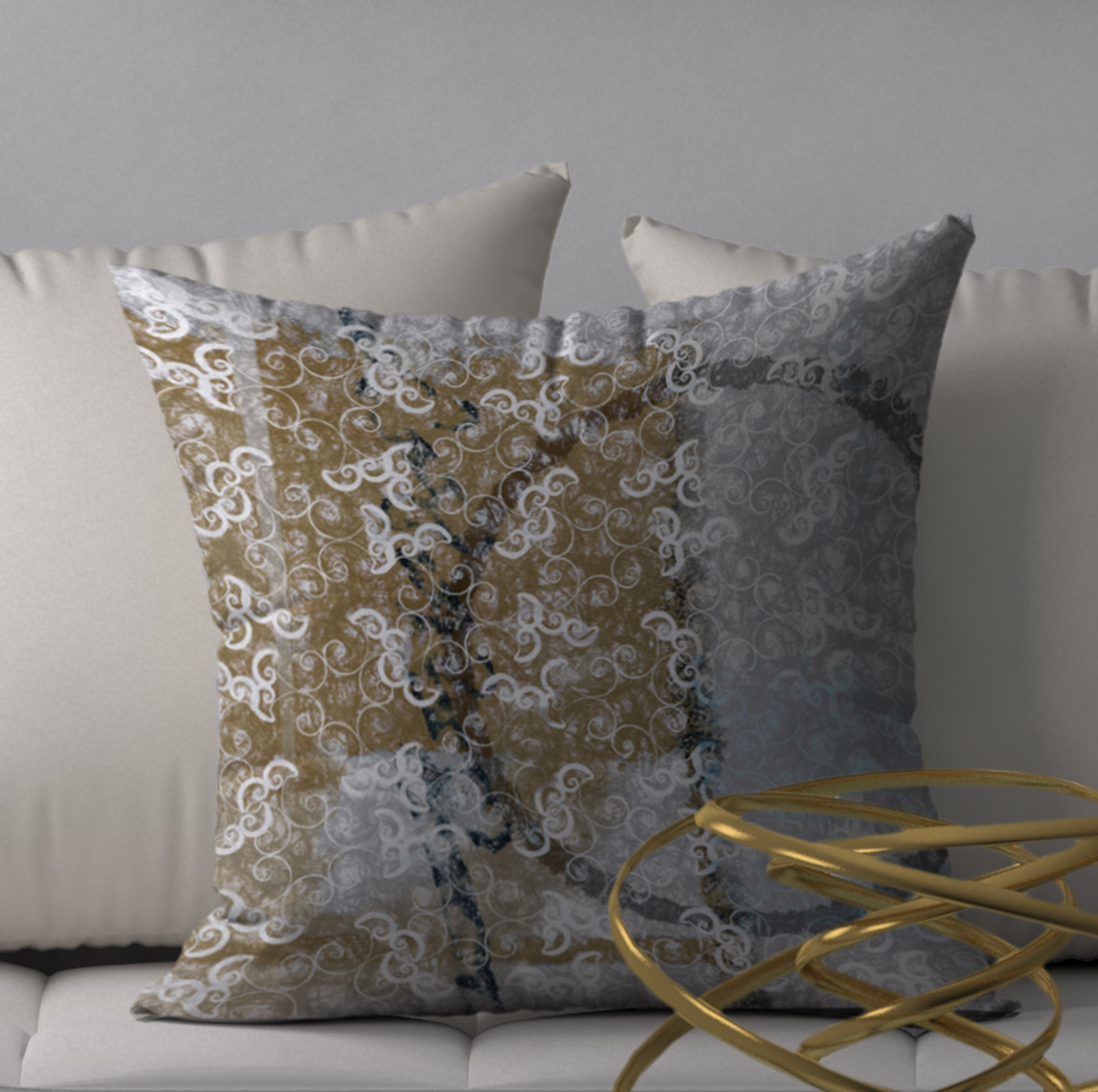 LeRoi Products Matchless Glamorous Modern Contemporary Decorative Throw ...
