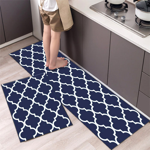 Blue Kitchen Mats You'll Love | Wayfair