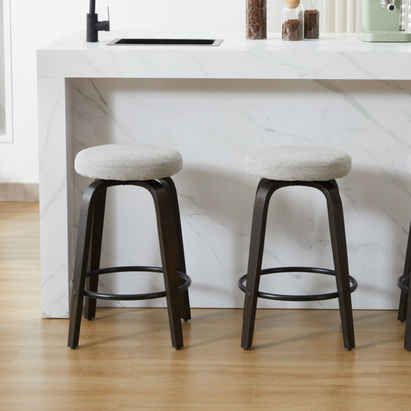 George Oliver Kaidynn Swivel 25.6'' Counter Stool - Wayfair Canada