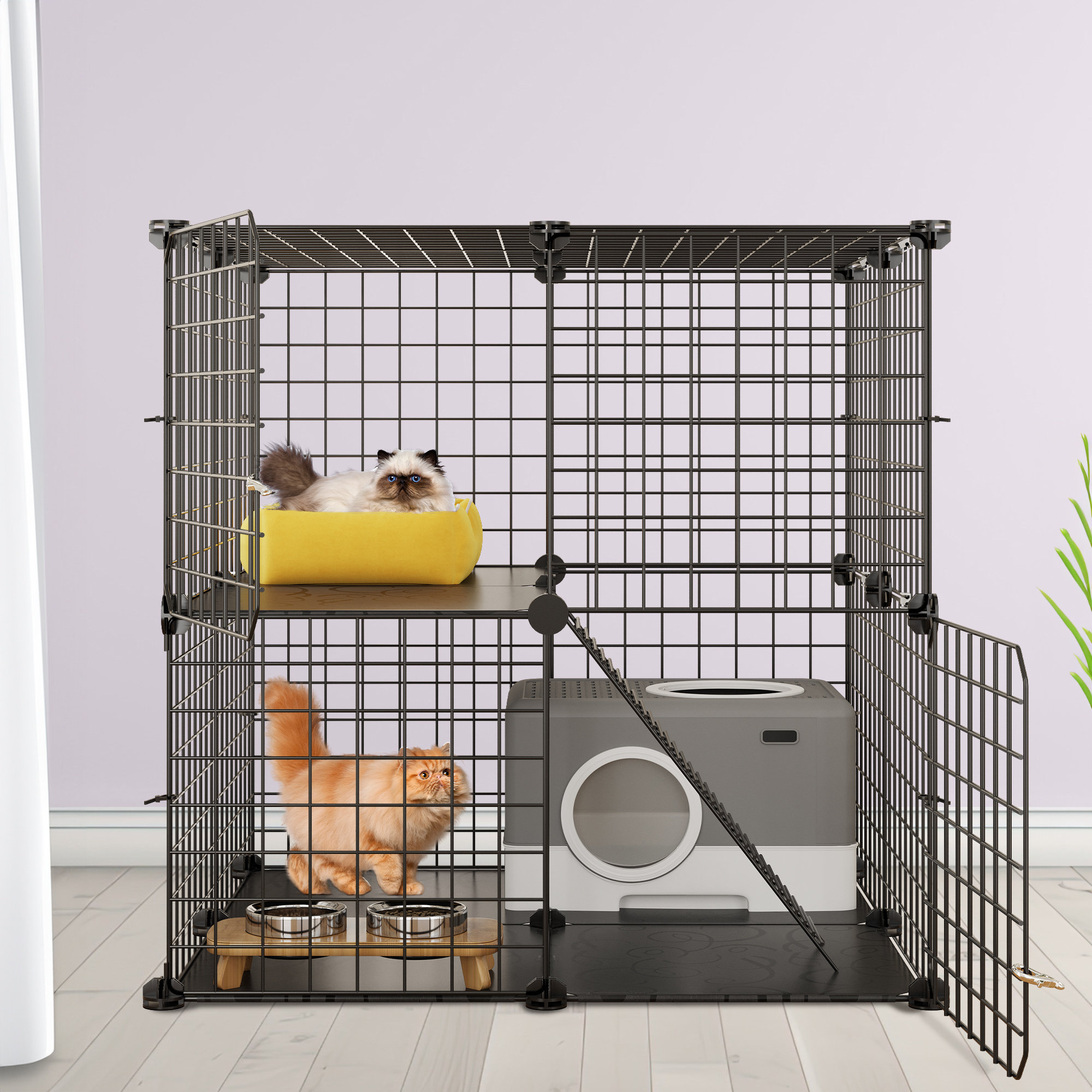 Archie & Oscar™ Abigail Portable Cat Cage, Catio & Reviews | Wayfair
