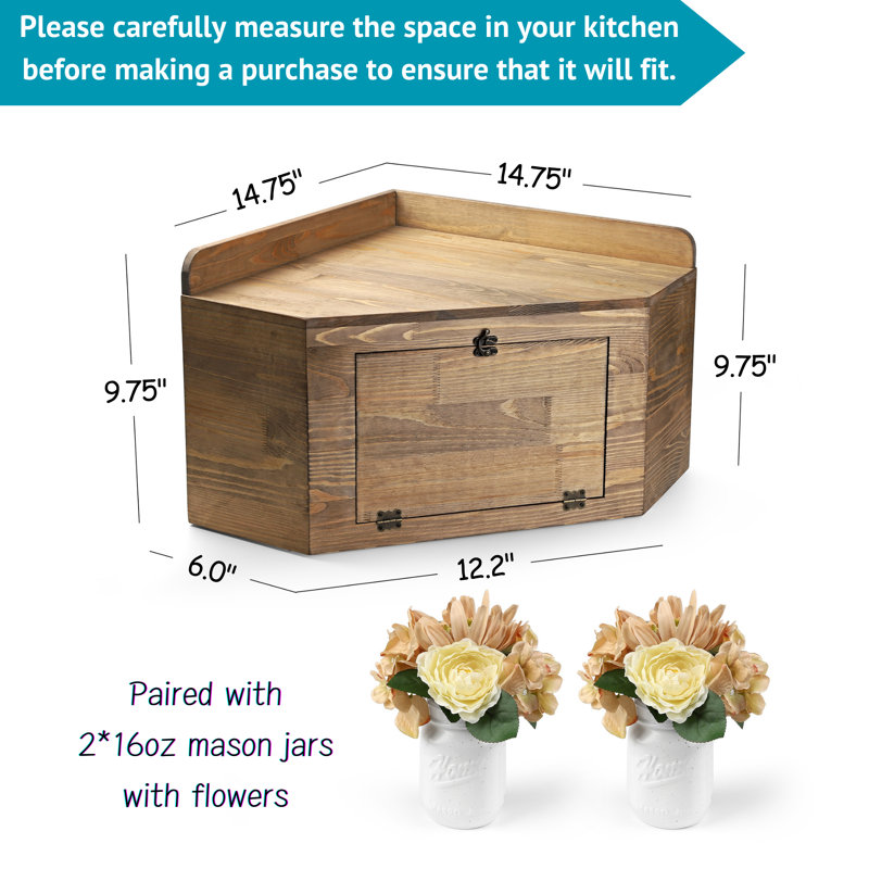 Prep & Savour Dhruven Wood Food Storage Container & Reviews | Wayfair