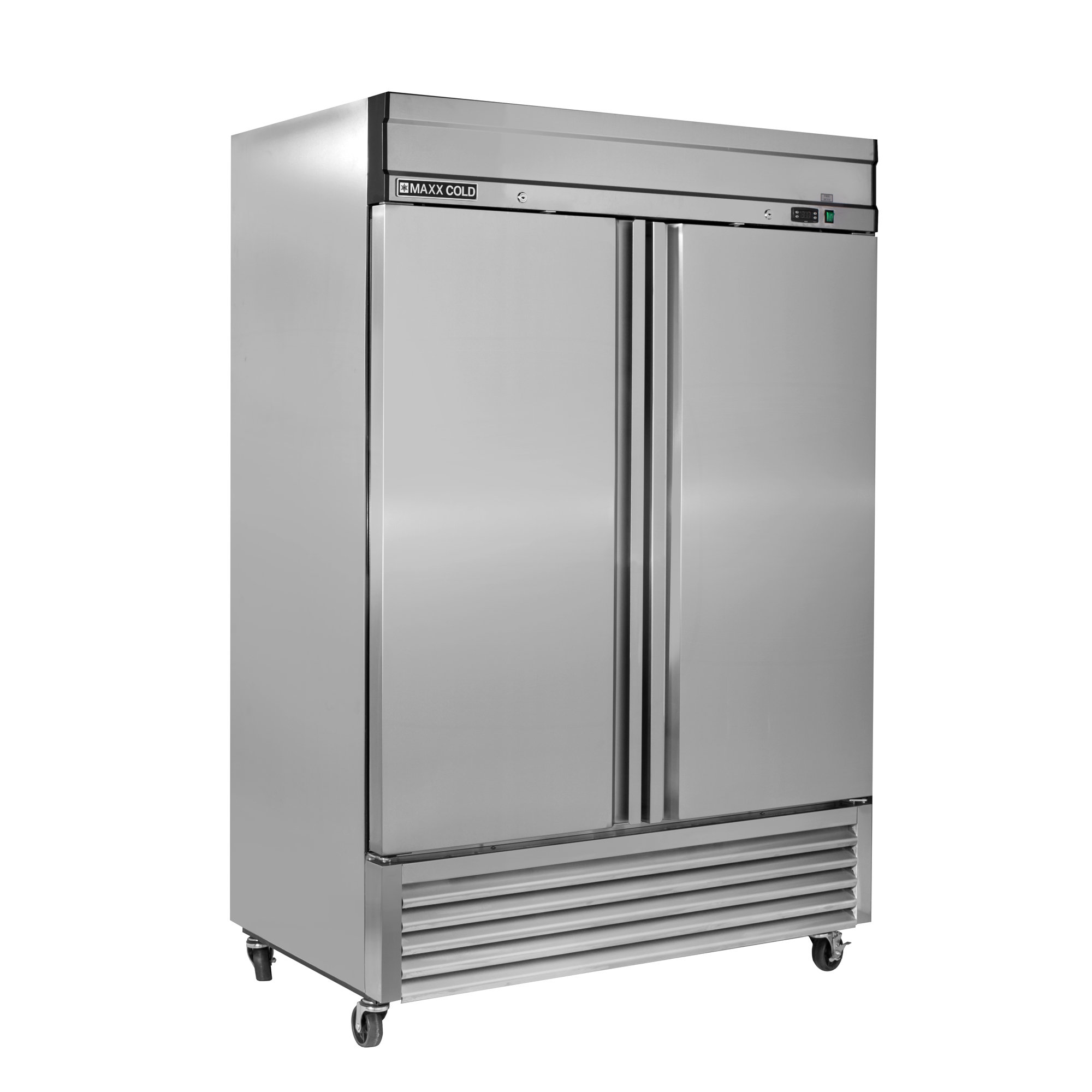 Maxx Cold Door Reach-In Freezer, Bottom Mount, 49 cu. ft., in Stainless ...