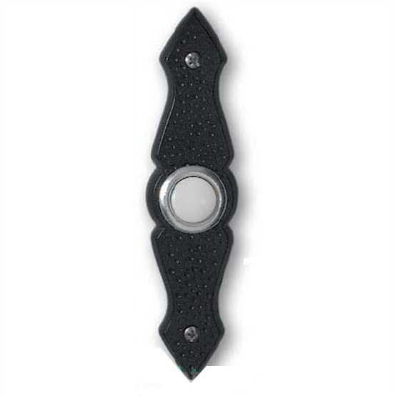 Craftmade Recessed Door Bell Push Button in Hammered Black | Wayfair