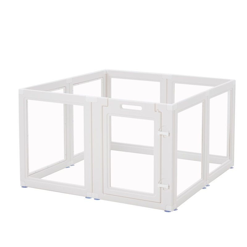 EROMMY 8-panel Pet Pet Pen With Door, Easy Assembly Dog Playpen, Pet ...