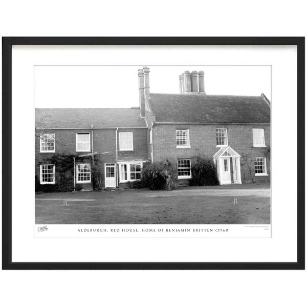The Francis Frith Collection Aldeburgh, Red House, Home Of Benjamin ...