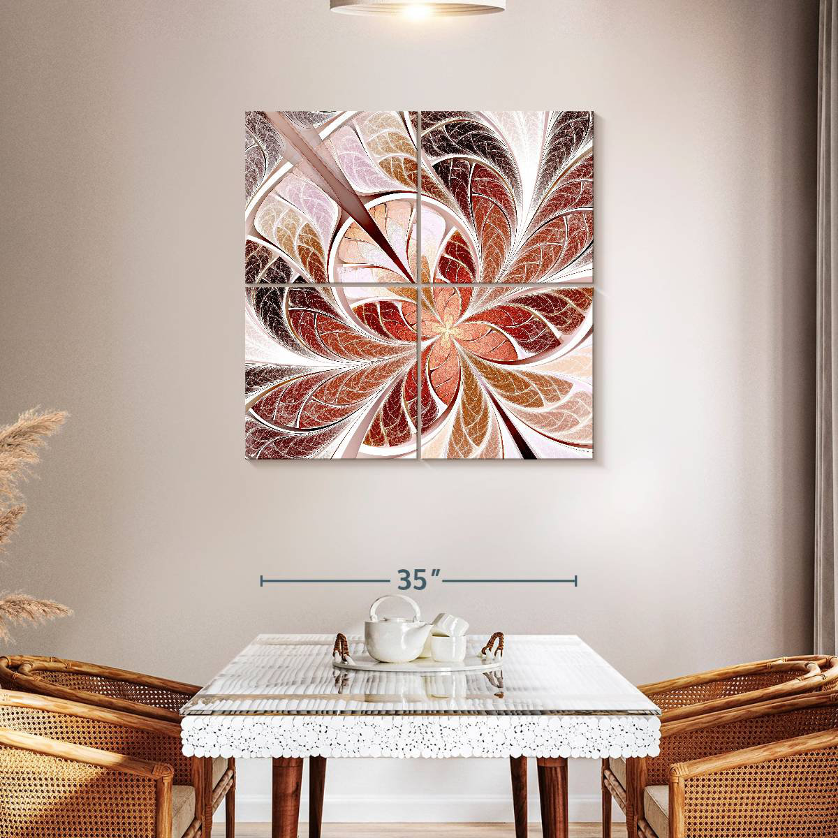 Wade Logan® Avery Butterfly Fractals | Wayfair