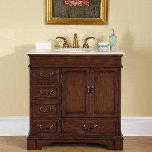 Alcott Hill® Ramsell 36" Single Bathroom Vanity Set & Reviews | Wayfair