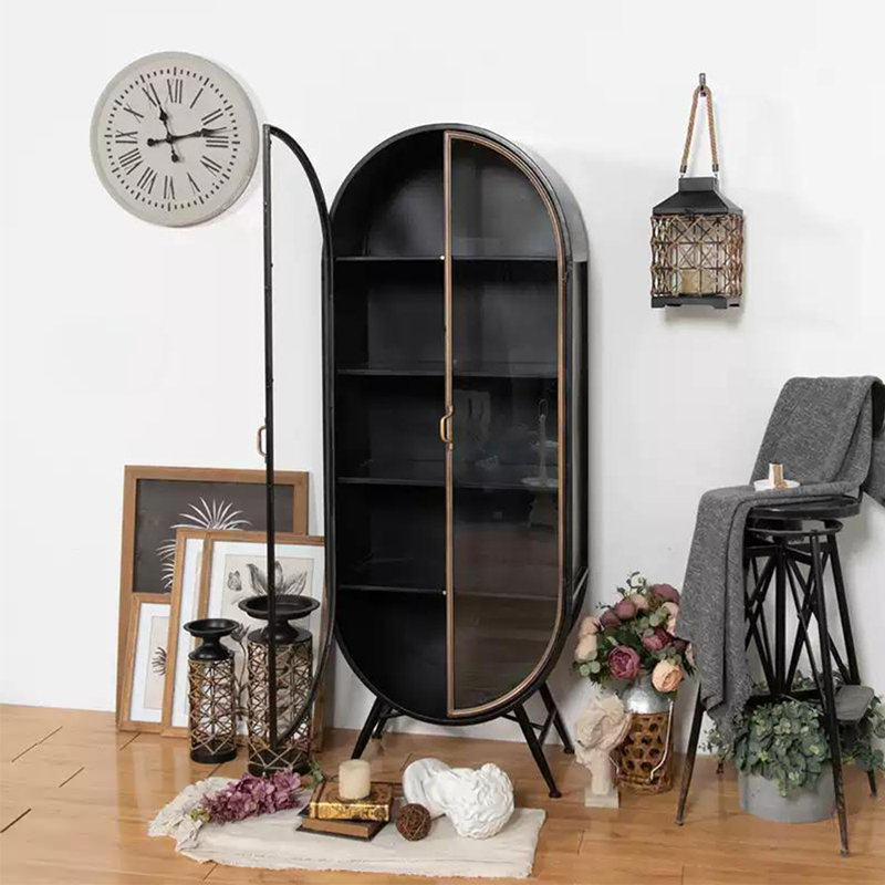 Parttlion American retro industrial style iron bookcase | Wayfair