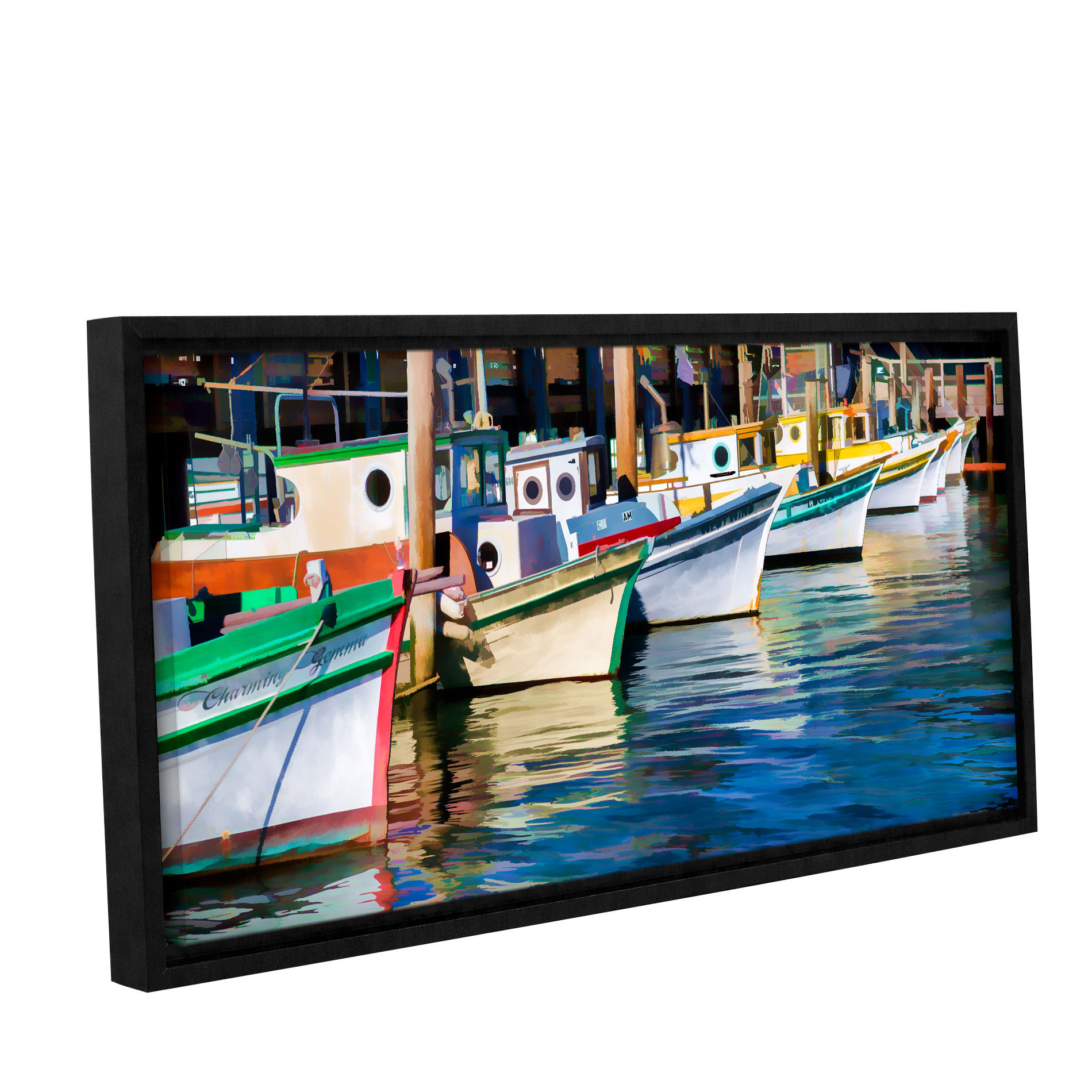 Breakwater Bay 'Bows Out' Framed Photographic Print on Wrapped Canvas ...