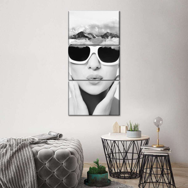 Mercer41 " Sunshine Mountain Woman Multi Piece Canvas Print " by Shawn ...