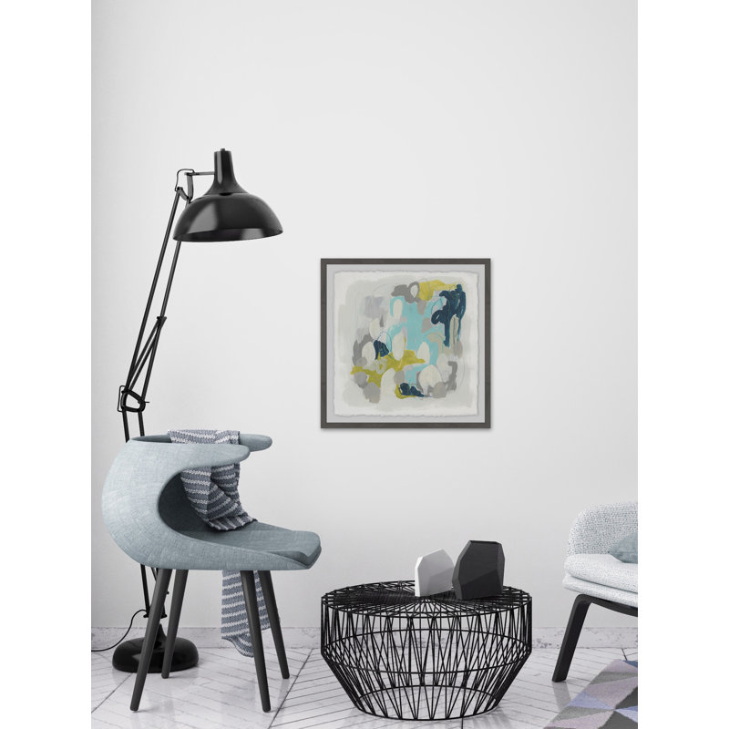 Wrought Studio™ 'Arc Lights I' Framed Acrylic Painting Print | Wayfair