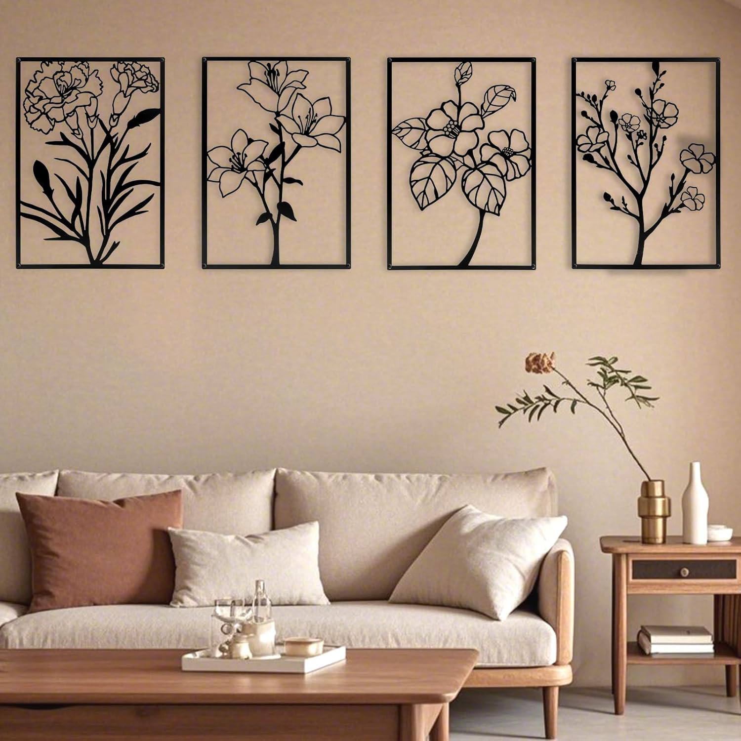 Lark Manor Abstract Metal Line Art Wall Decor - Wayfair Canada